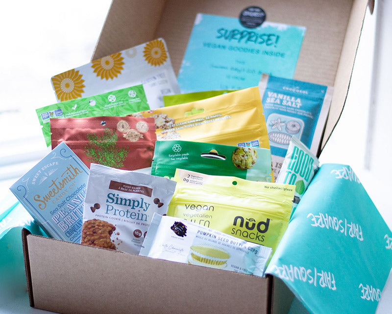 Buy Vegan Snack Boxes online at Fair-Square.ca - We ship Canada-wide ...